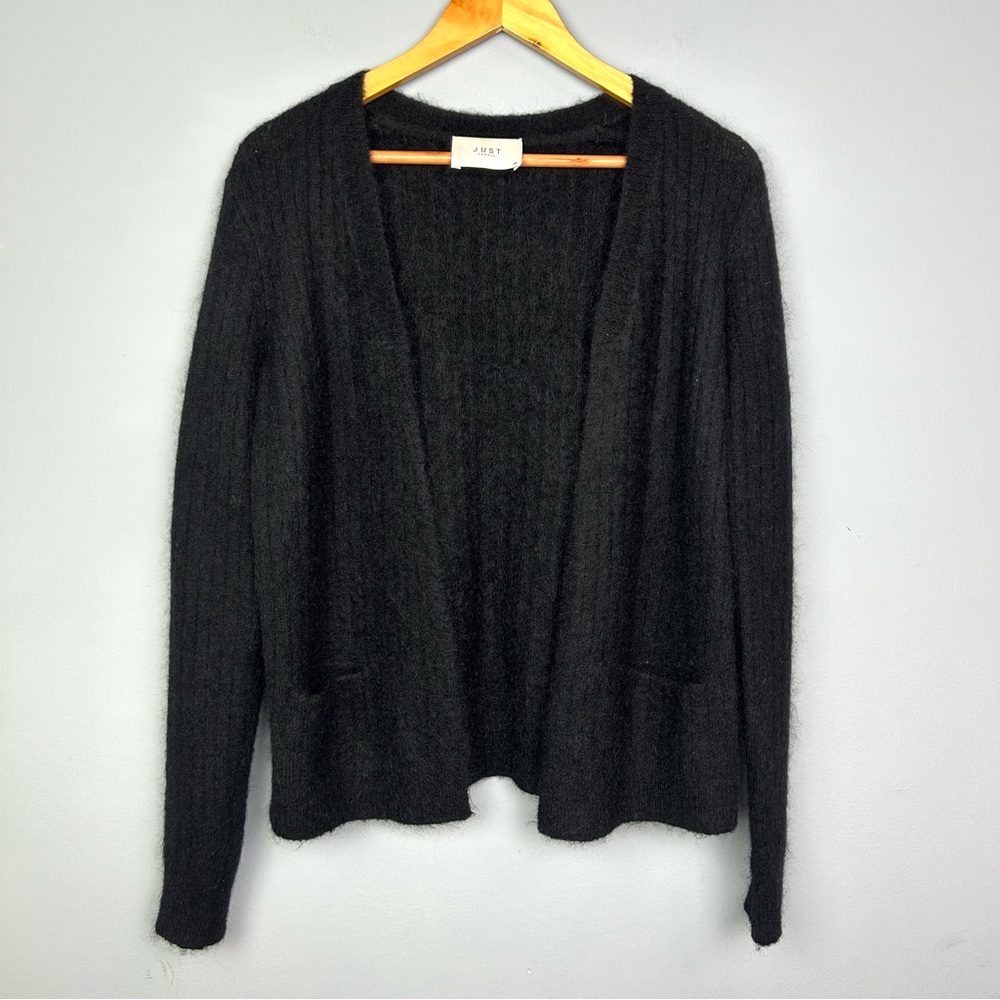 Just Female Mohair Wool Blend Zoe Cardigan Sweater Op… - Gem